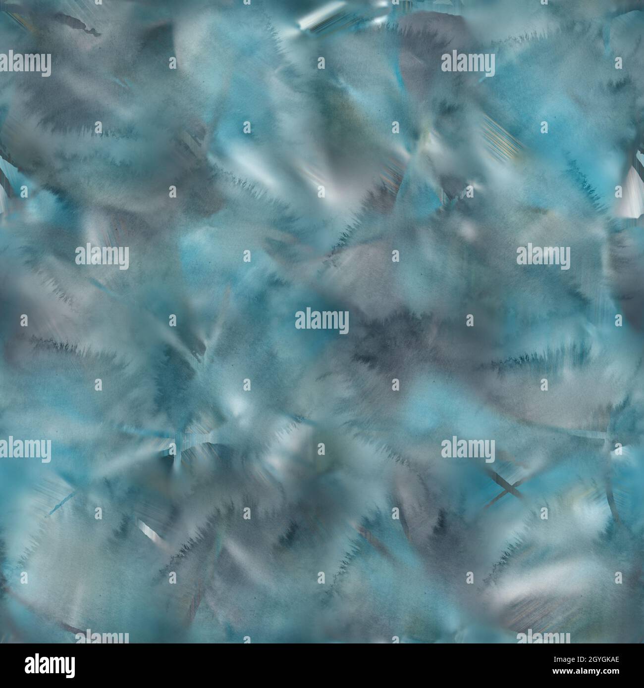 Seamless watercolor wash painting pattern swatch for surface print ...