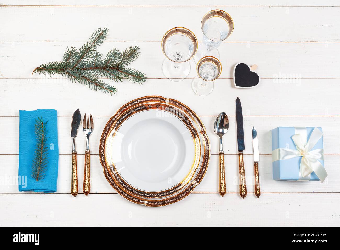 Restaurant Table Decor From Above High Resolution Stock Photography and ...