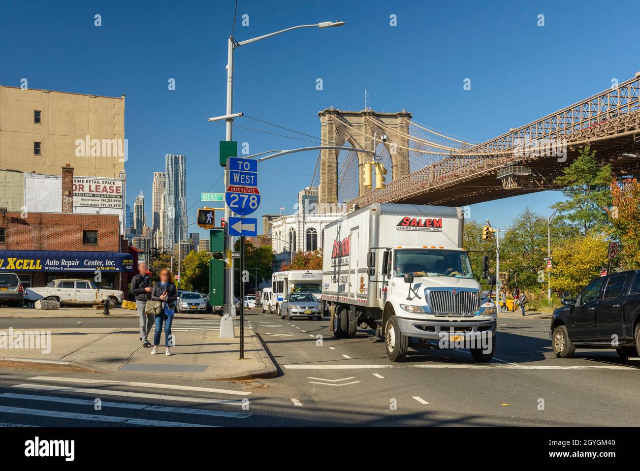 Old fulton street hi-res stock photography and images - Alamy