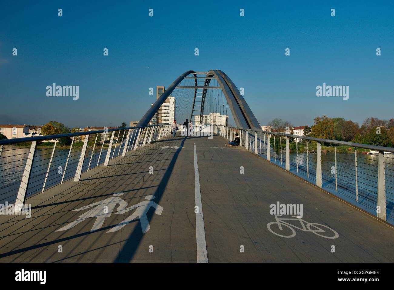Three countries bridge hi-res stock photography and images - Alamy