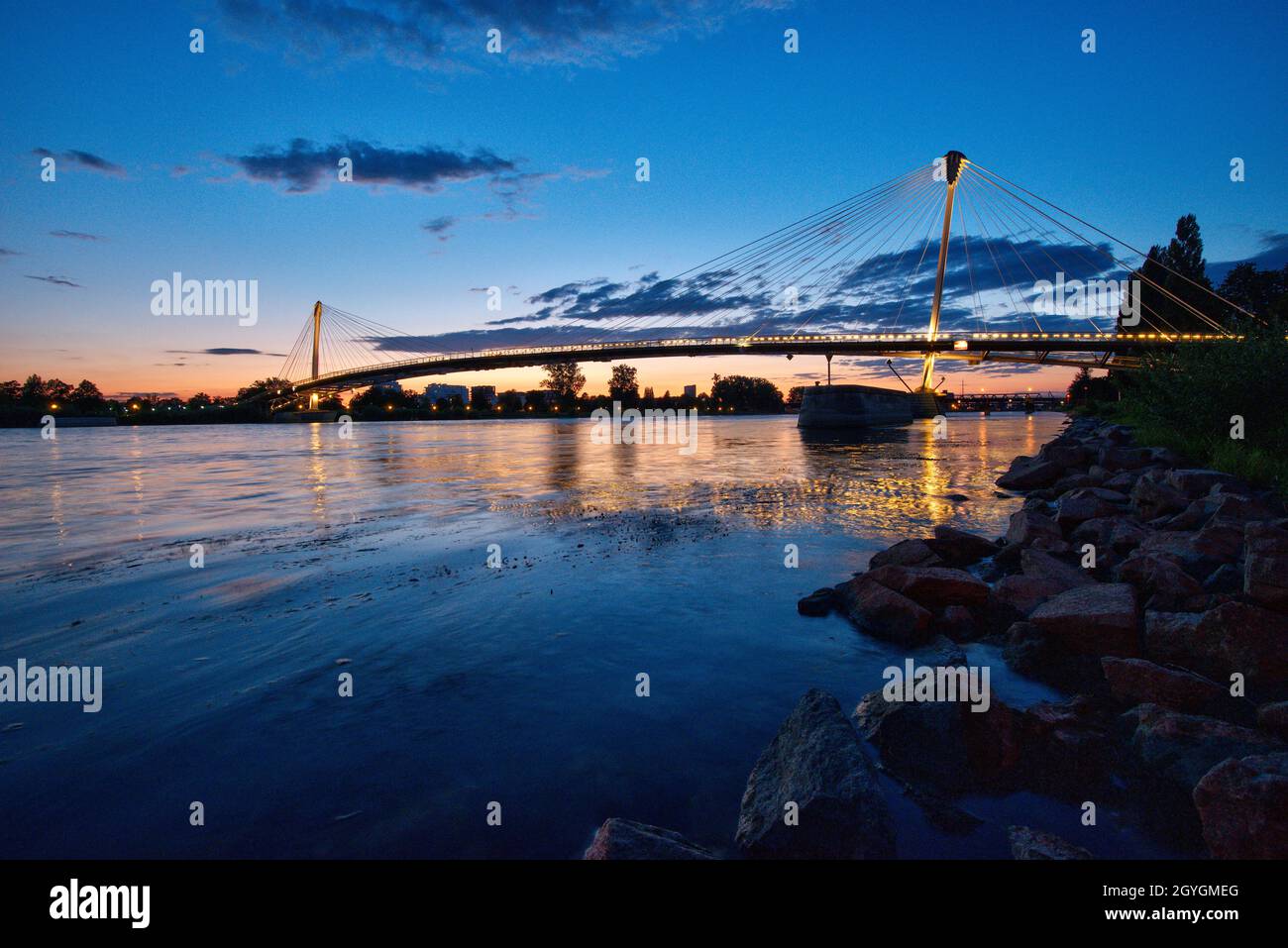 Rhine bridge at kehl hi-res stock photography and images - Alamy
