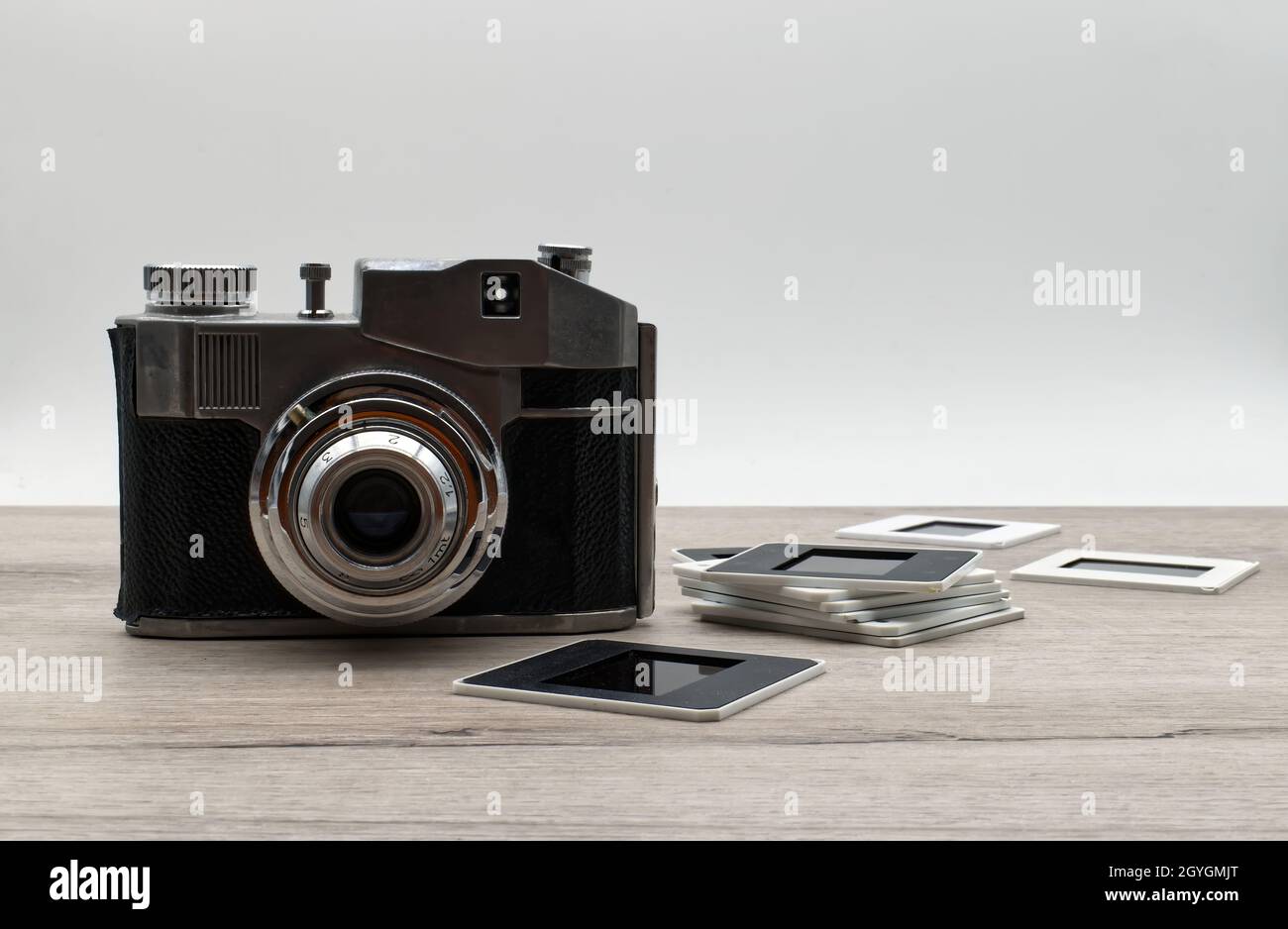 Camera with slides hi-res stock photography and images - Alamy