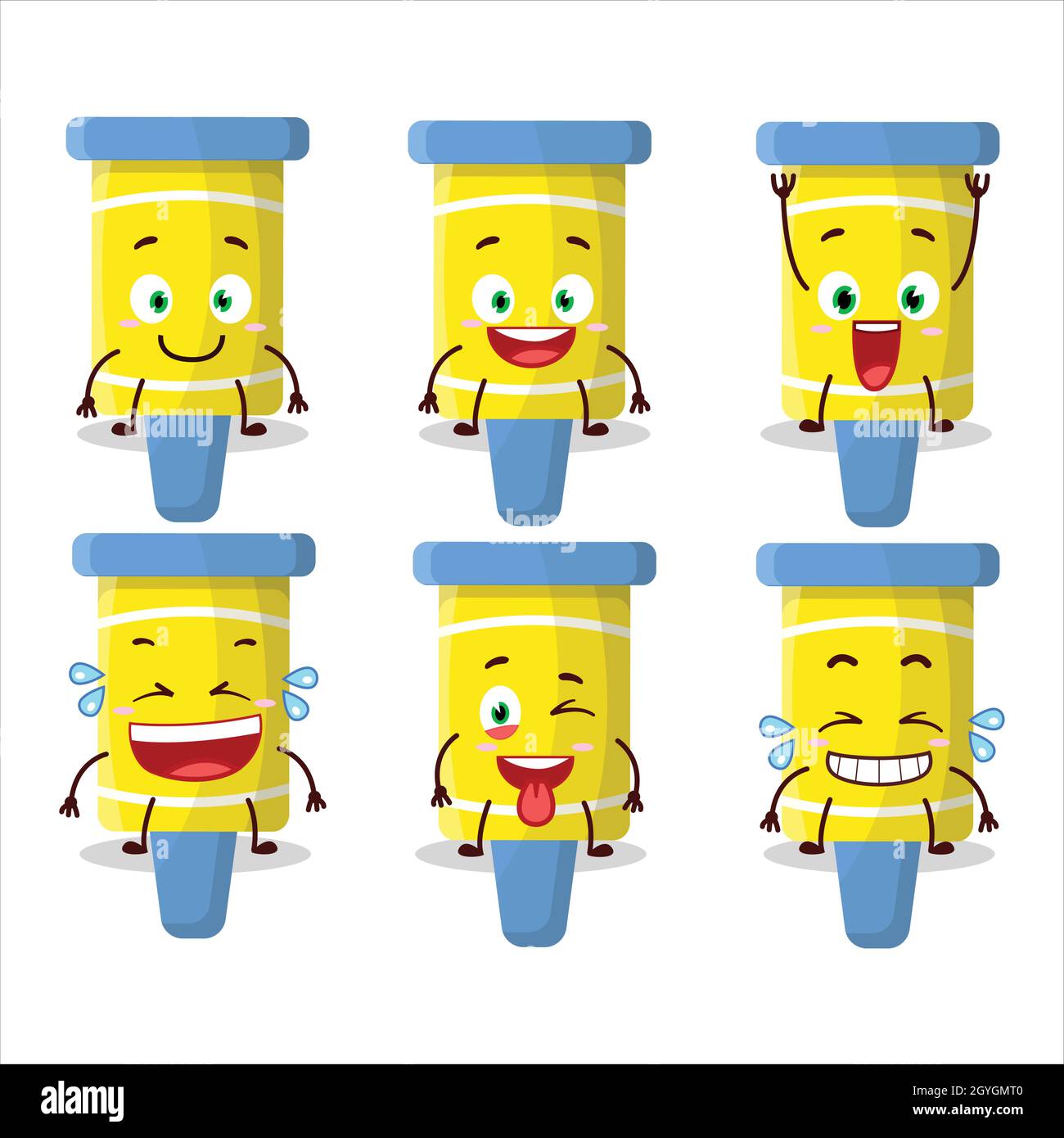 Cartoon character of fireworks shells with smile expression. Vector ...