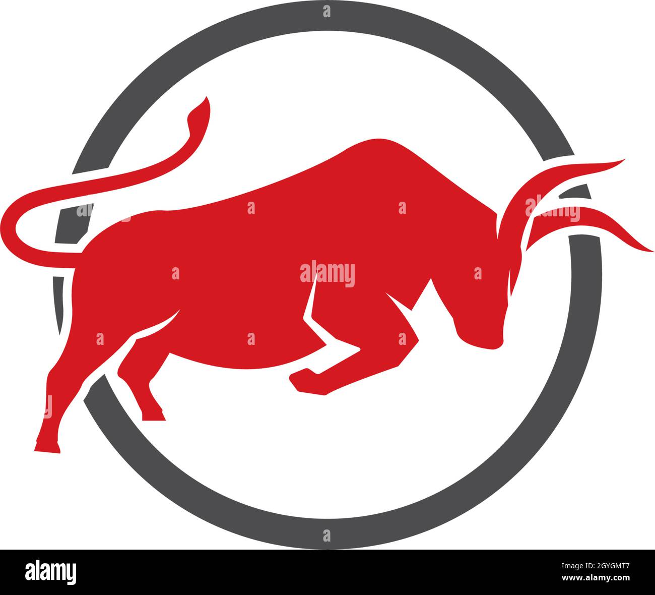 Red Bull Taurus Logo Template vector Stock Vector Image & Art - Alamy
