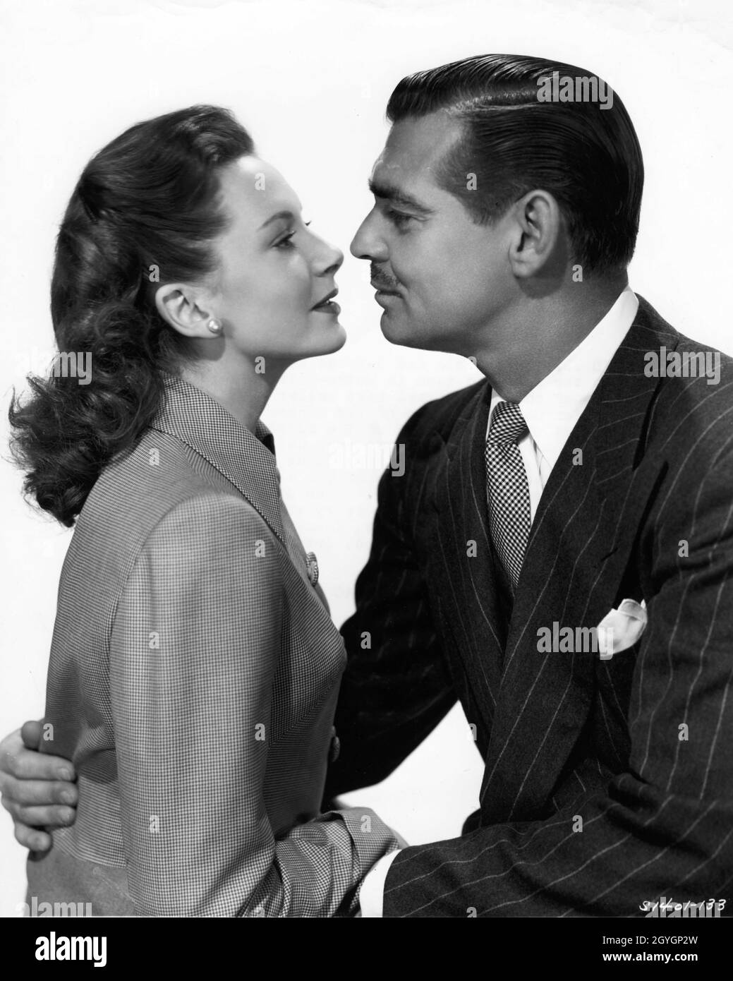 DEBORAH KERR and CLARK GABLE Publicity Portrait in THE HUCKSTERS 1947 ...