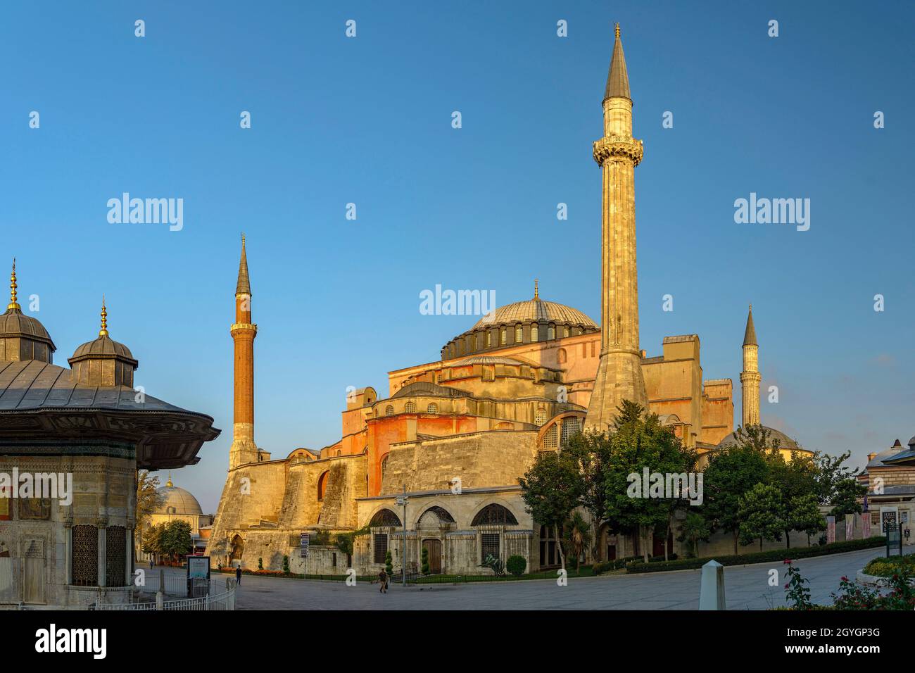 TURKEY, ISTANBUL, HAGIA SOPHIA (CHURCH BECAME MOSQUE THEN MUSEUM Stock ...