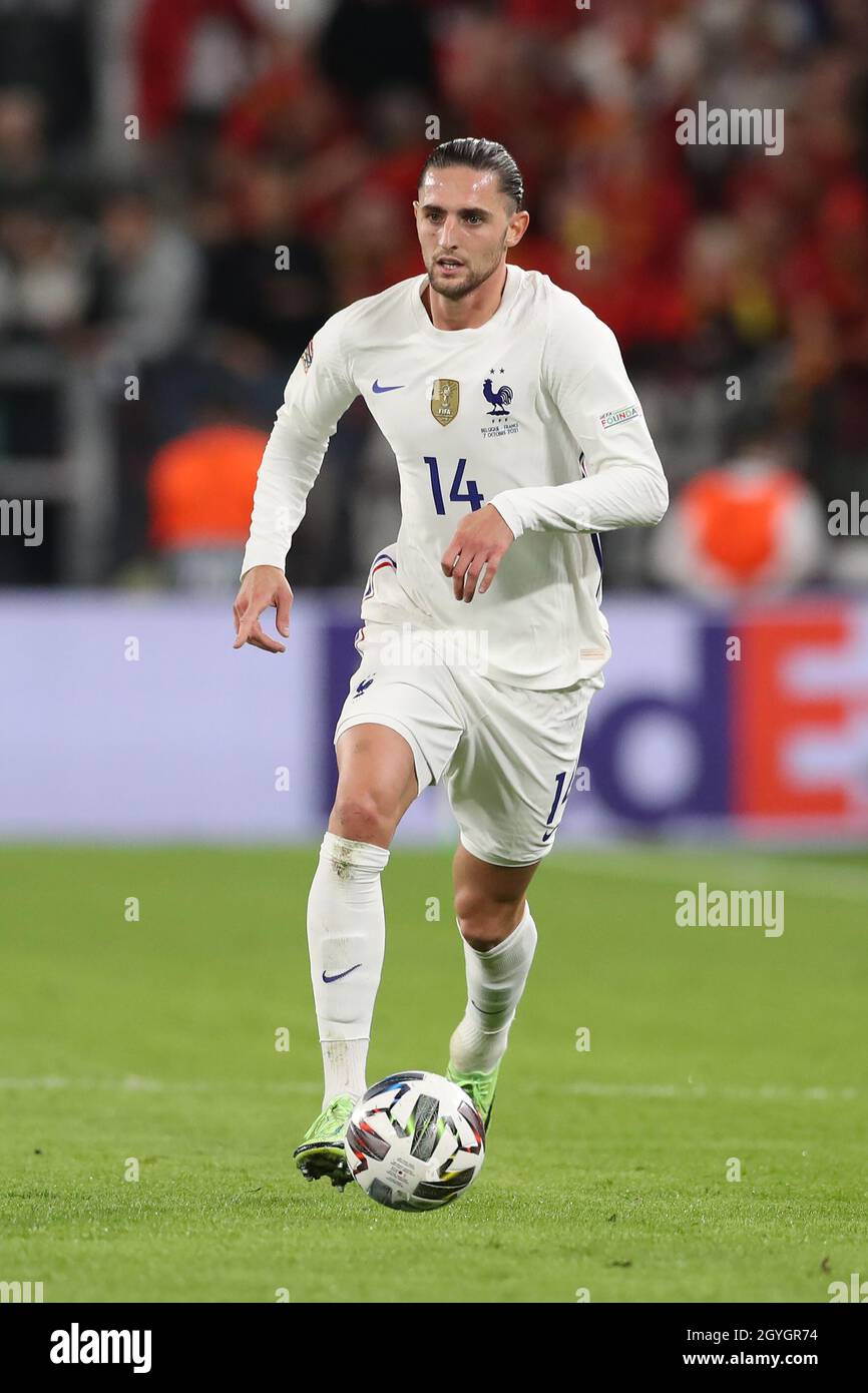 Turin, Italy, 7th October 2021. Adrien Rabiot of France during the UEFA ...