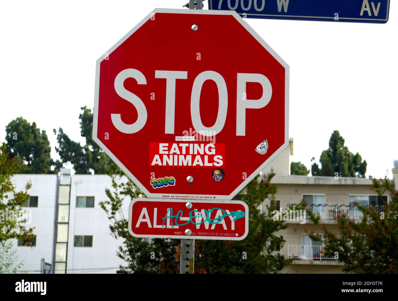 Los Angeles, California, USA 7th October 2021 A general view of ...