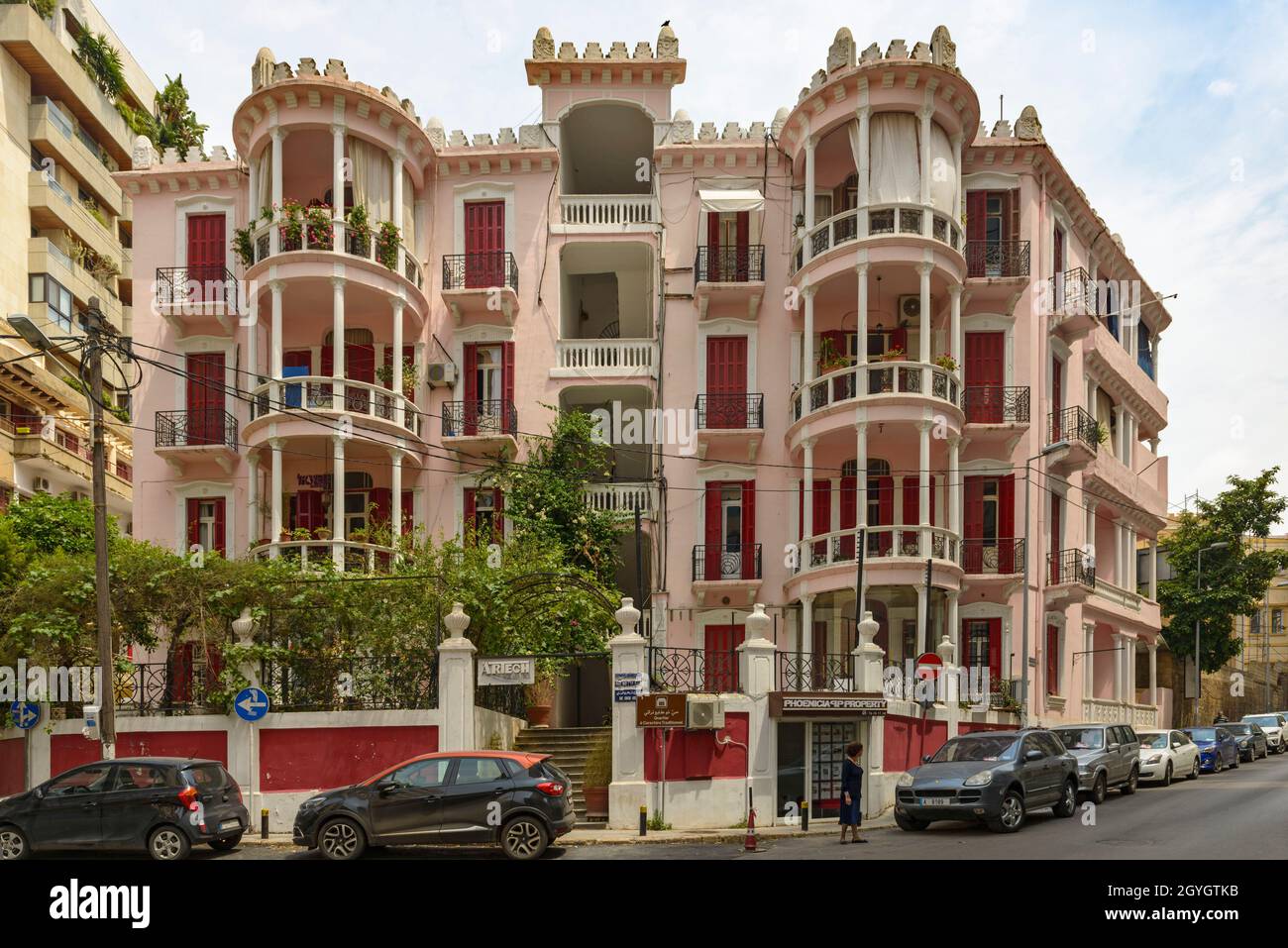 LEBANON, BEIRUT, ACHRAFIEH, CHUKRI ASSALI STREET, HAYETE GUESTHOUSE ...