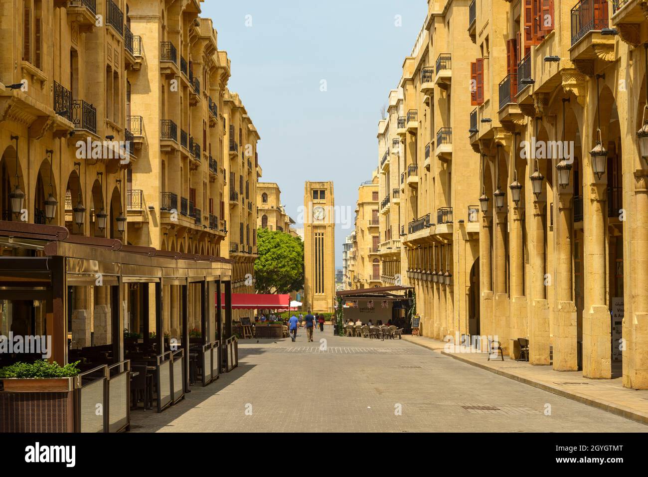 Beirut downtown street hi-res stock photography and images - Alamy