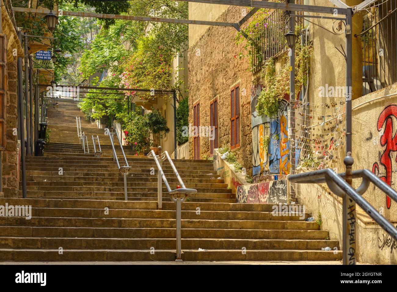 St nicholas stairs beirut hi-res stock photography and images - Alamy