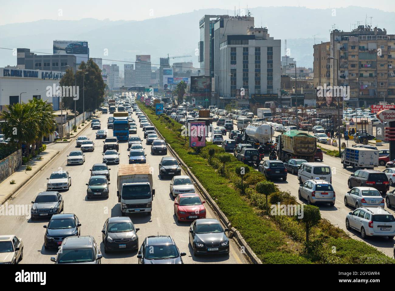 Highway beirut lebanon hi-res stock photography and images - Alamy