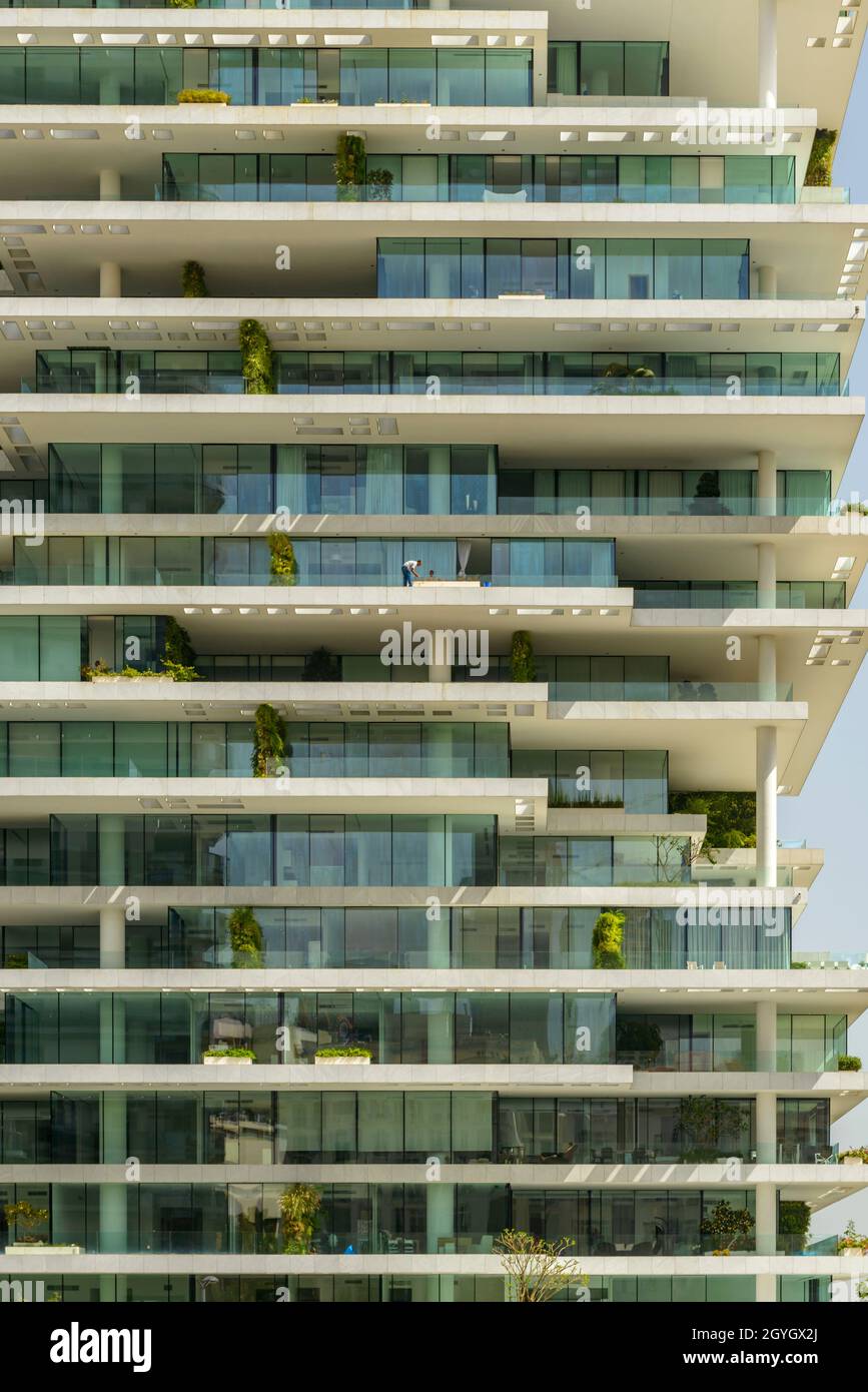 LEBANON, BEIRUT, DOWNTOWN BEIRUT, BEIRUT TERRACES BUILDING (ARCHITECT ...
