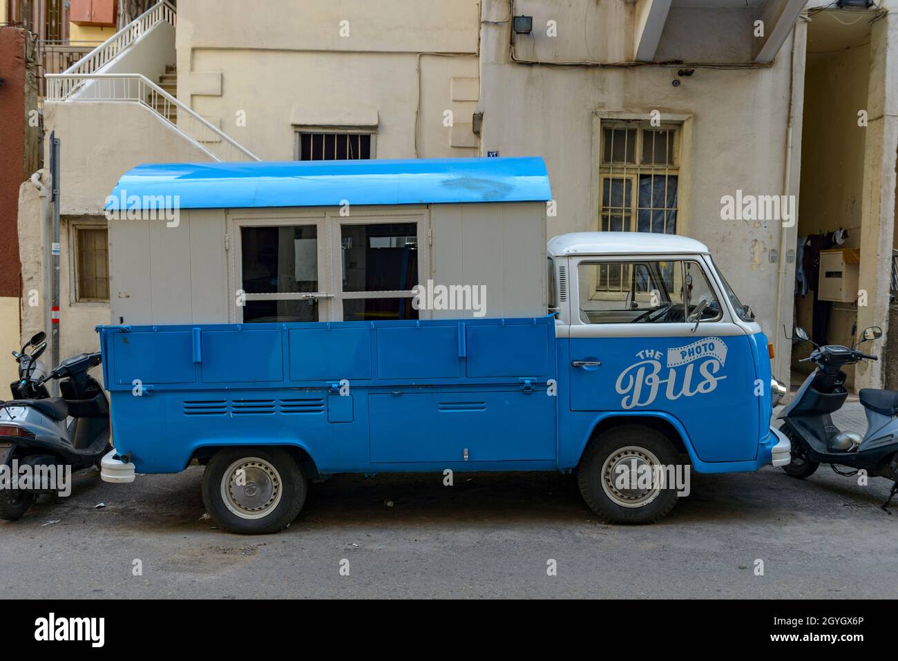 LEBANON, BEIRUT, REMEIL, GEITAWI, COMBI T2 VOLKSWAGEN TRANSFORMED INTO ...