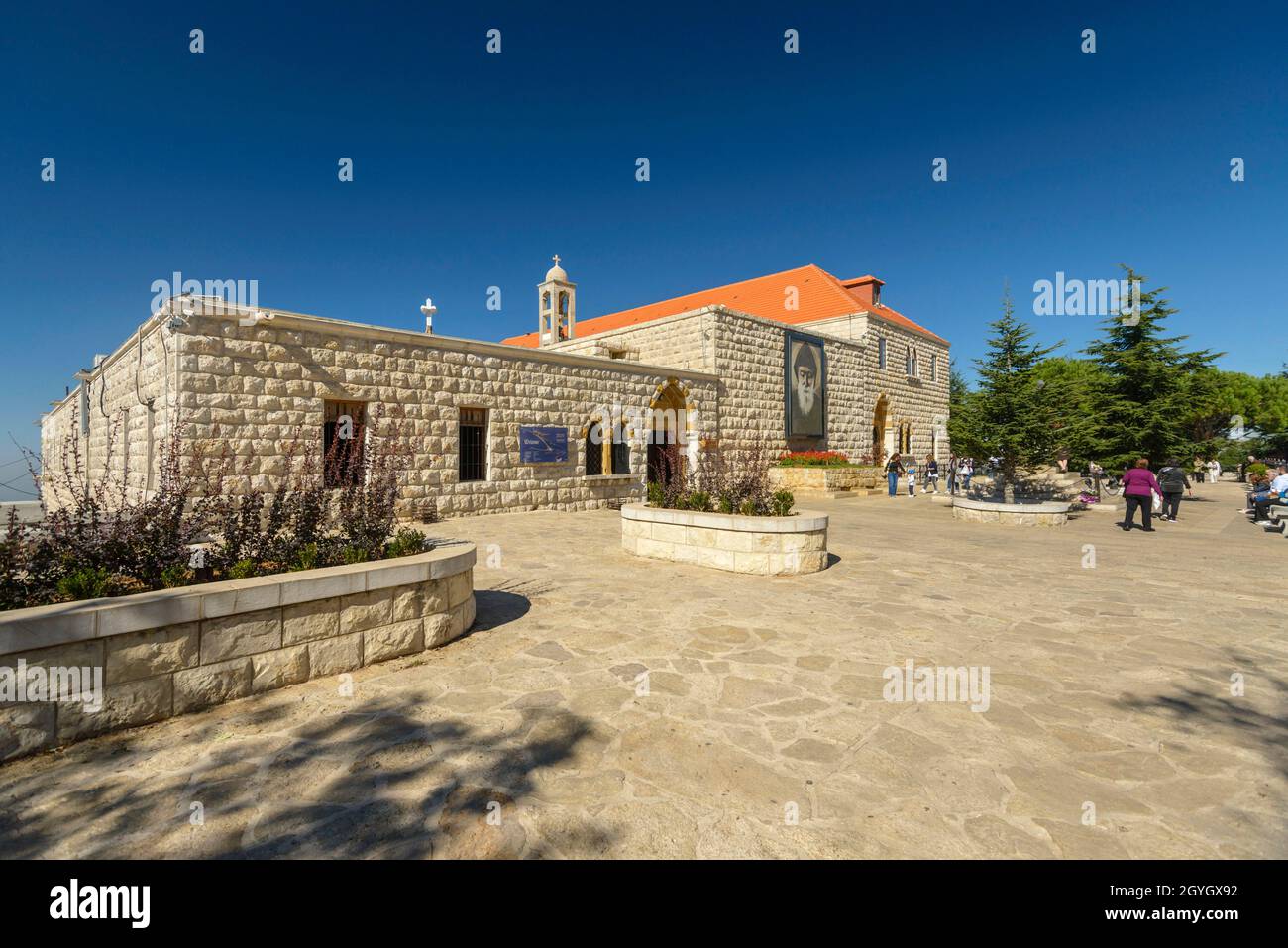 LEBANON, MOUNT LEBANON, ANNAYA, SAINT-MARON MONASTERY Stock Photo - Alamy