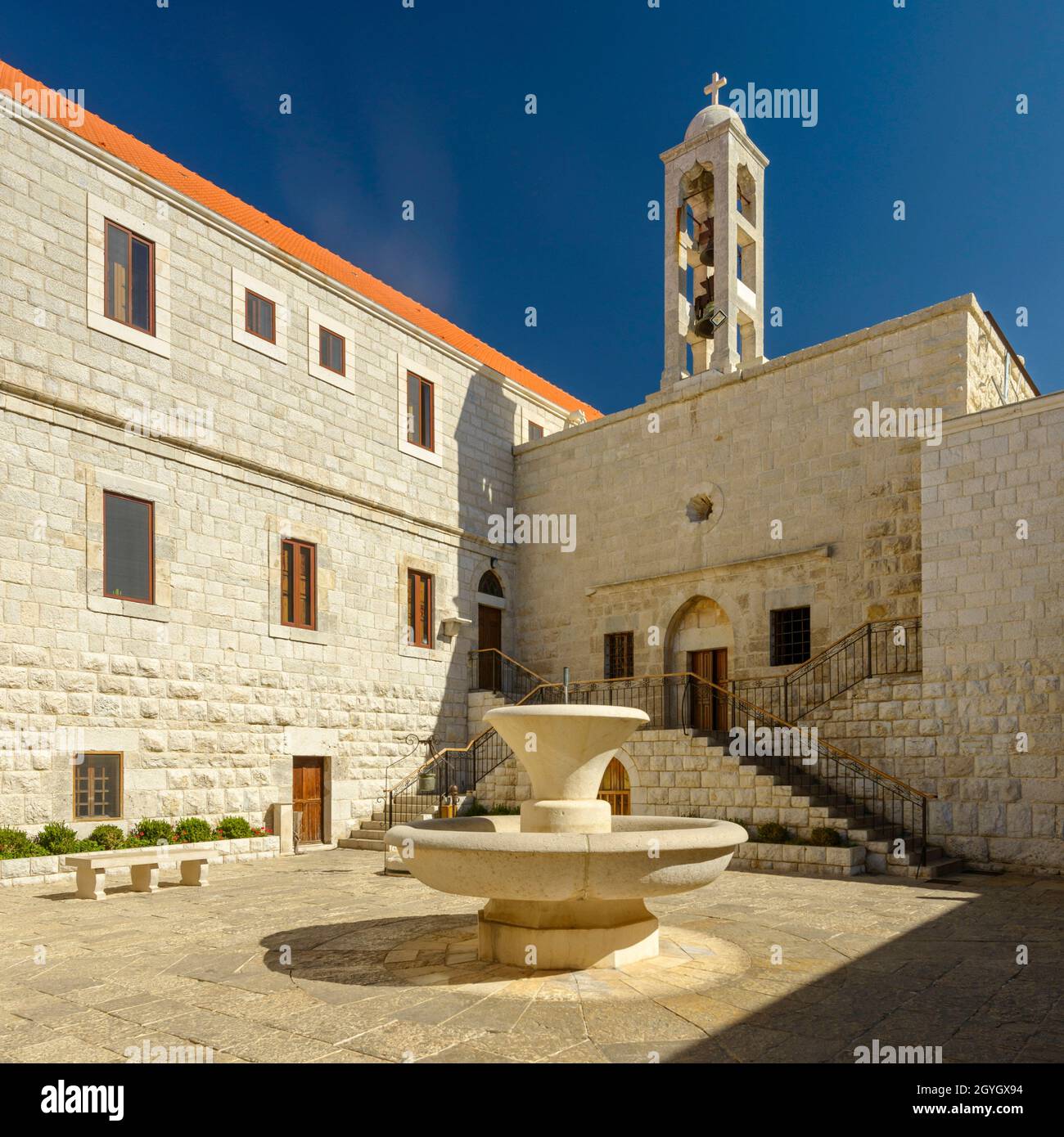 LEBANON, MOUNT LEBANON, ANNAYA, SAINT-MARON MONASTERY Stock Photo - Alamy