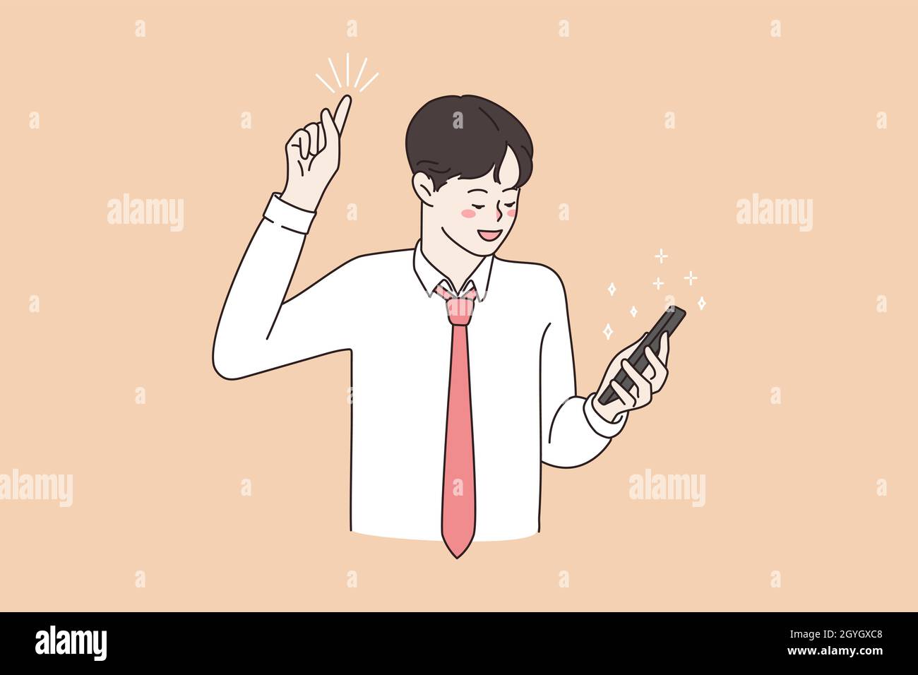 Positive receive Stock Vector Images - Alamy