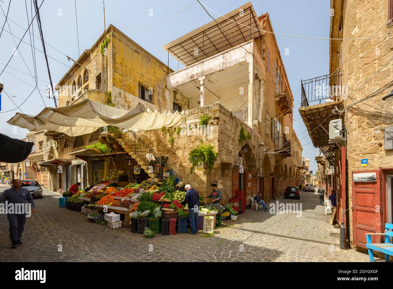 LEBANON, NORTH LEBANON, BATROUN, OLD SOUK OF BATROUN Stock Photo - Alamy