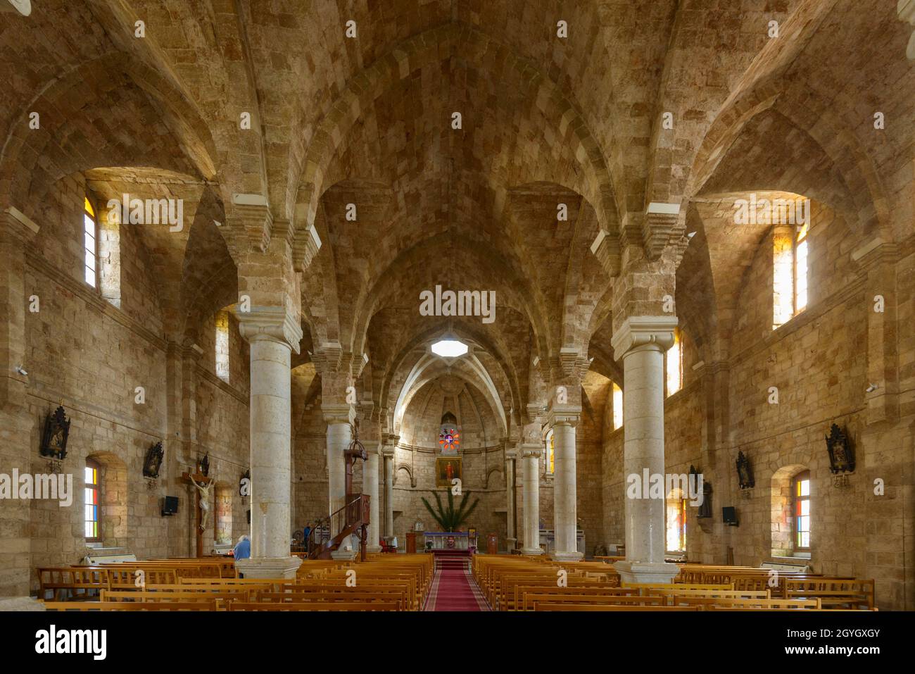 LEBANON, NORTH LEBANON, BATROUN, SAINT STEPHEN'S MARONITE CATHEDRAL ...