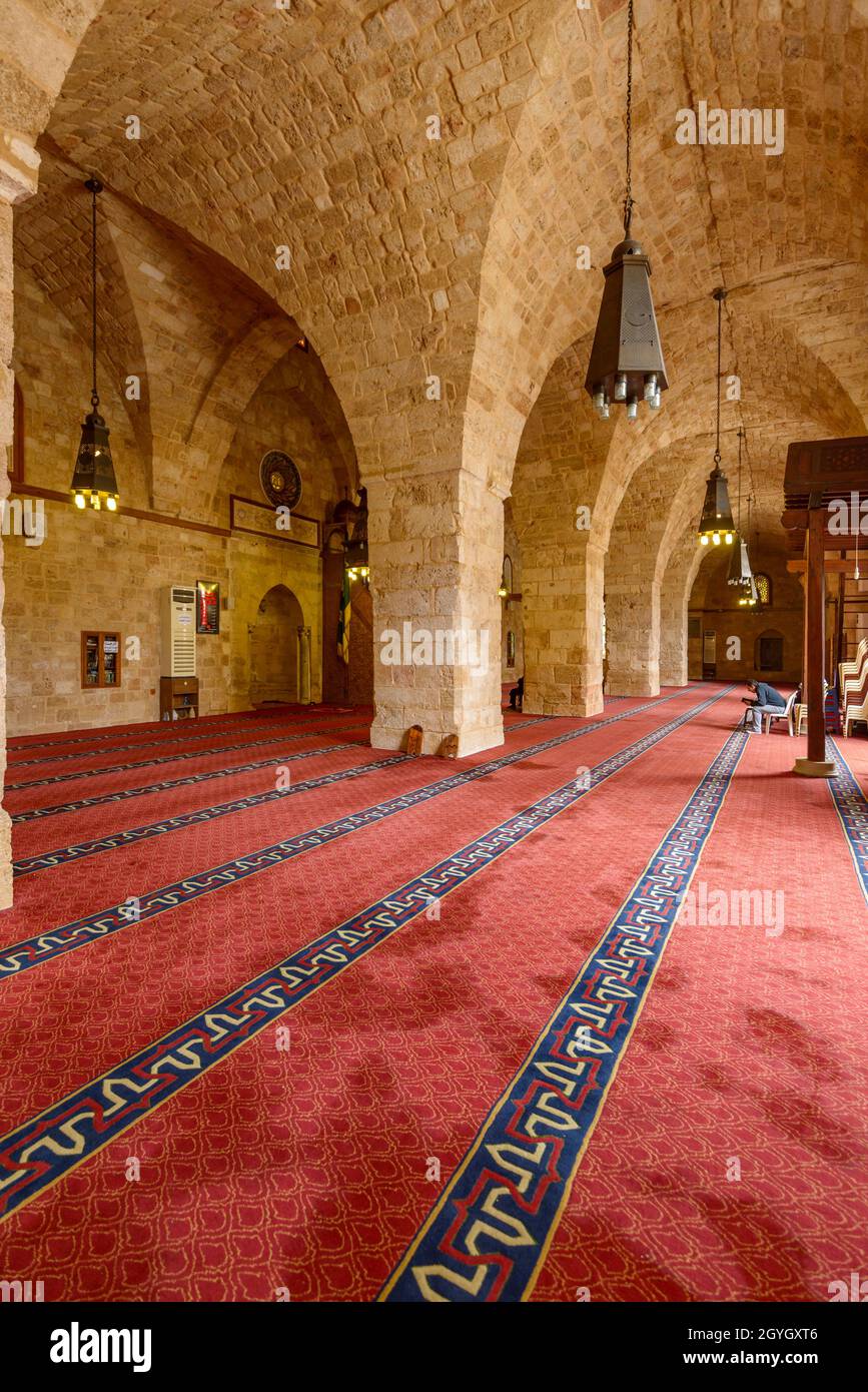 LEBANON, NORTH LEBANON, TRIPOLI, MANSOURI GREAT MOSQUE Stock Photo - Alamy