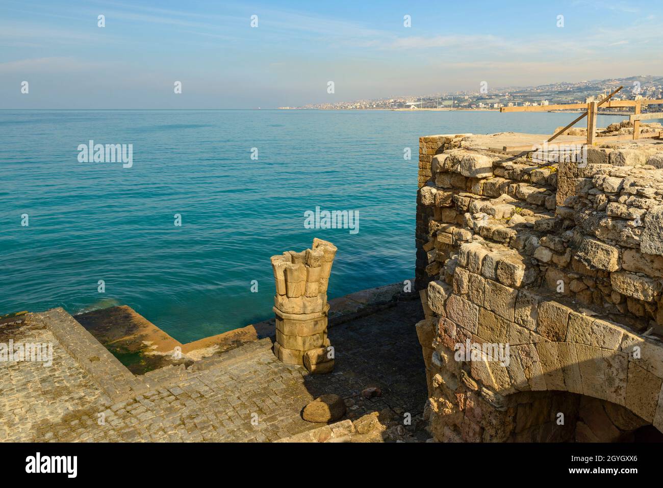 LEBANON, SOUTHERN LEBANON, SAIDA (SIDON), CASTLE OF THE SEA (SIDON ...