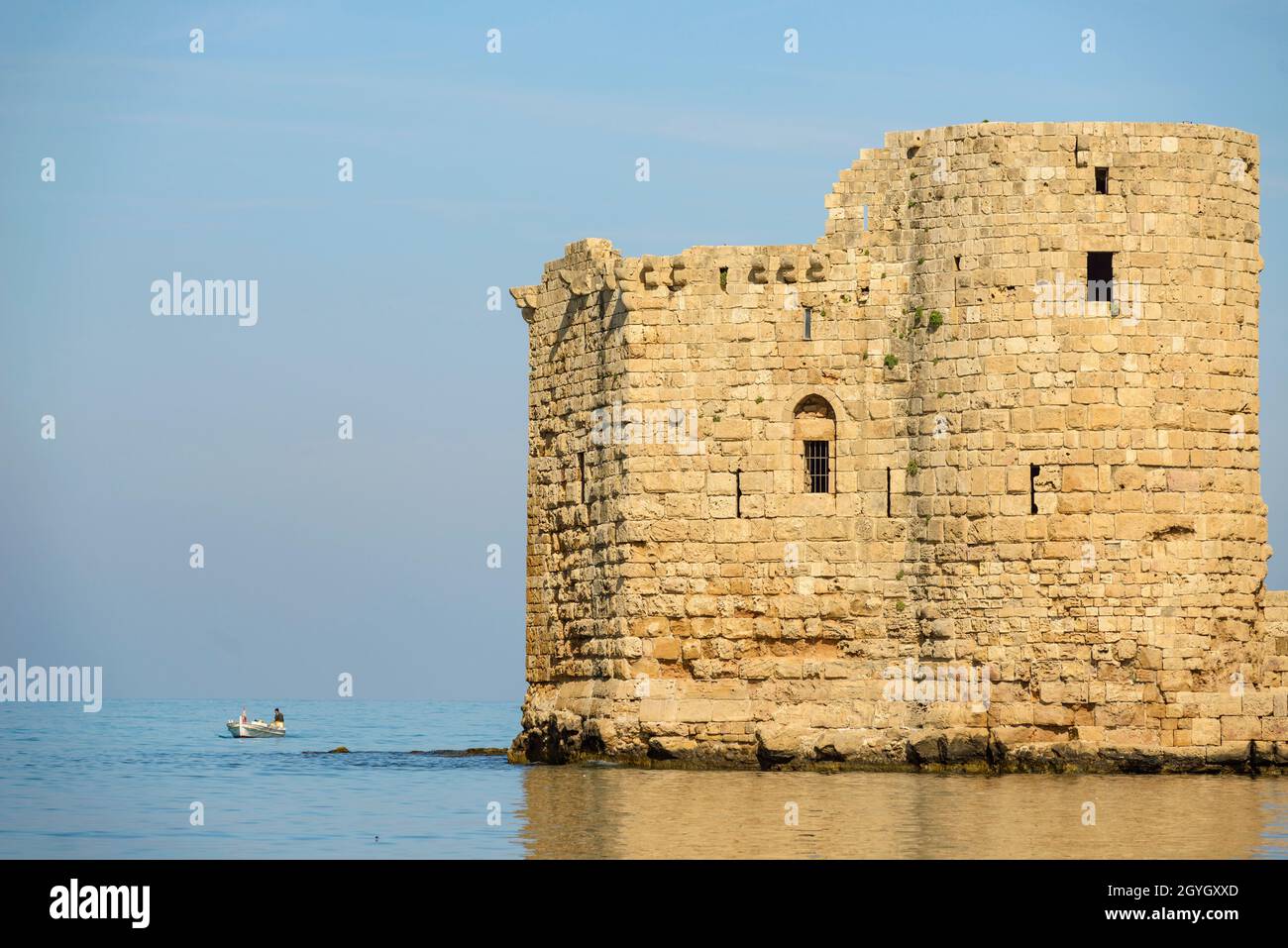 LEBANON, SOUTHERN LEBANON, SAIDA (SIDON), CASTLE OF THE SEA (SIDON ...