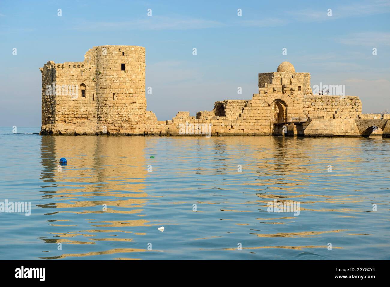 LEBANON, SOUTHERN LEBANON, SAIDA (SIDON), CASTLE OF THE SEA (SIDON ...