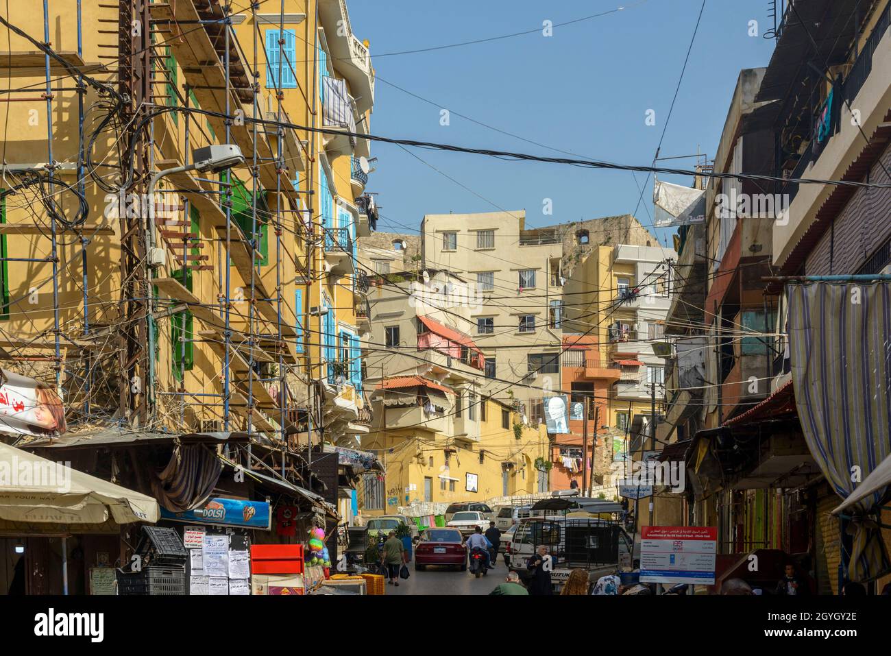 Tripoli lebanon street hi-res stock photography and images - Alamy