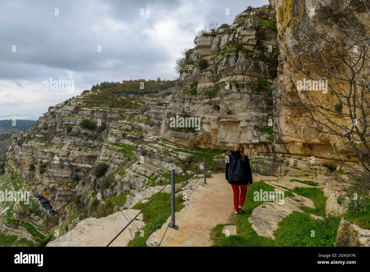 LEBANON, MOUNT LEBANON, NIHA, FORTRESS OF NIHA (OR CAVES OF TYRON) IN ...