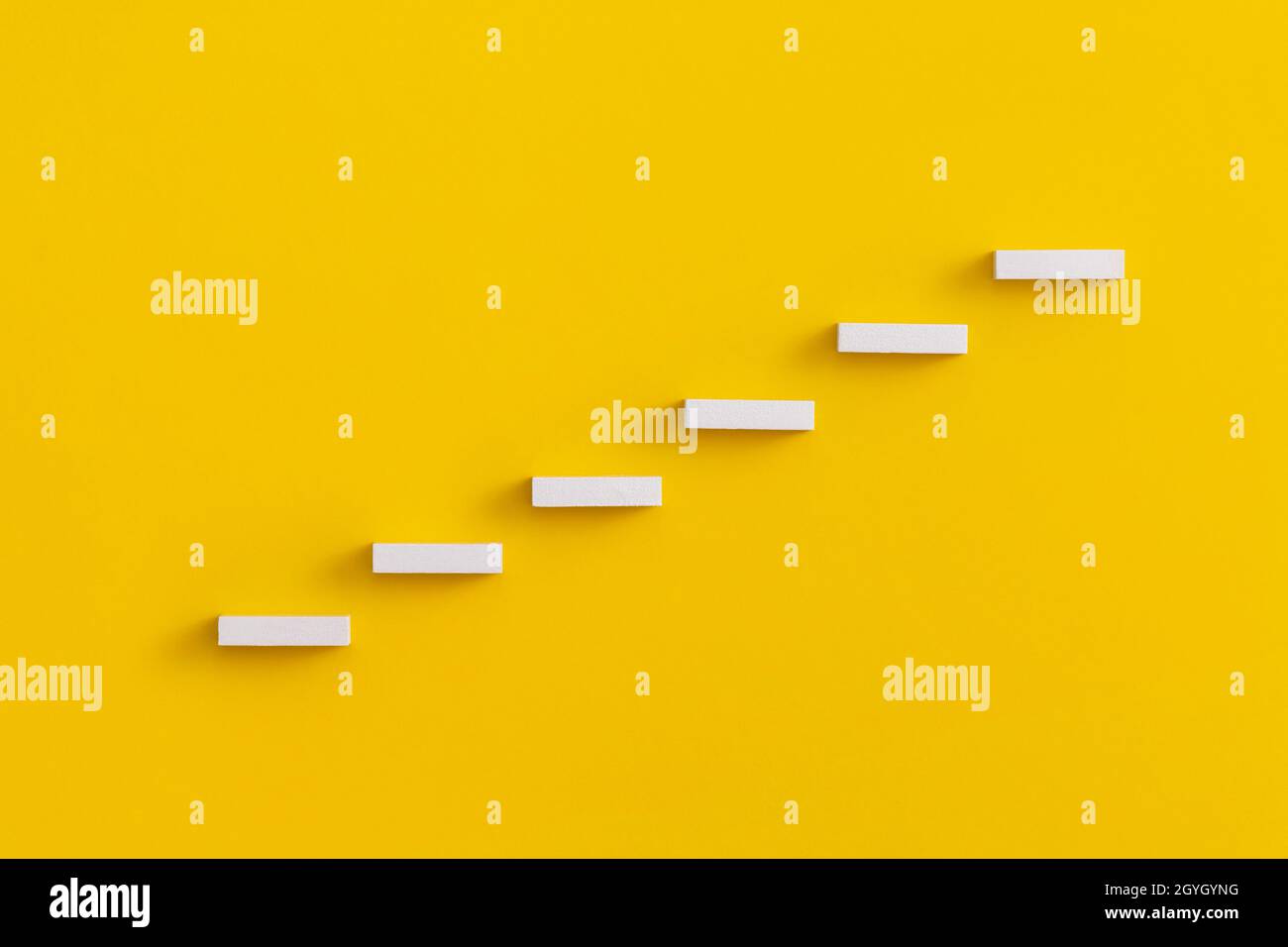 Ladder career path for business growth success process concept Stock ...