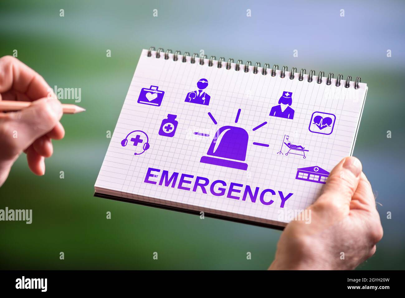 Helicopter ambulance drawing hi-res stock photography and images - Alamy