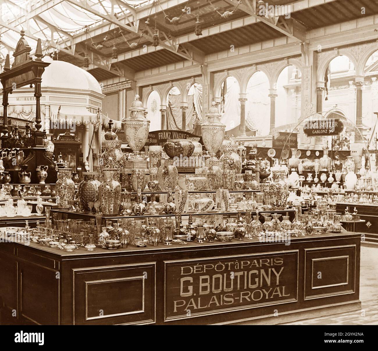 Austrian Pavilion, Exposition Universelle, Paris, 1889 Stock Photo - Alamy