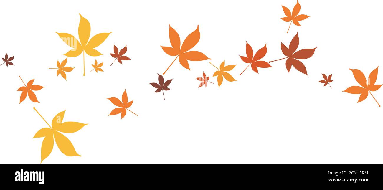 autumn Leaf background template Stock Vector Image & Art - Alamy