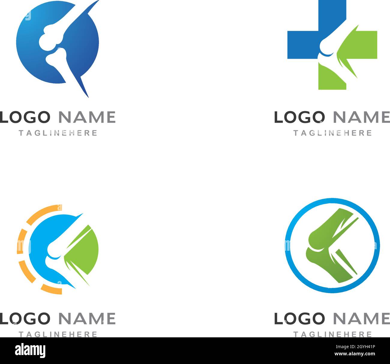 Bone logo vector template Stock Vector Image & Art - Alamy