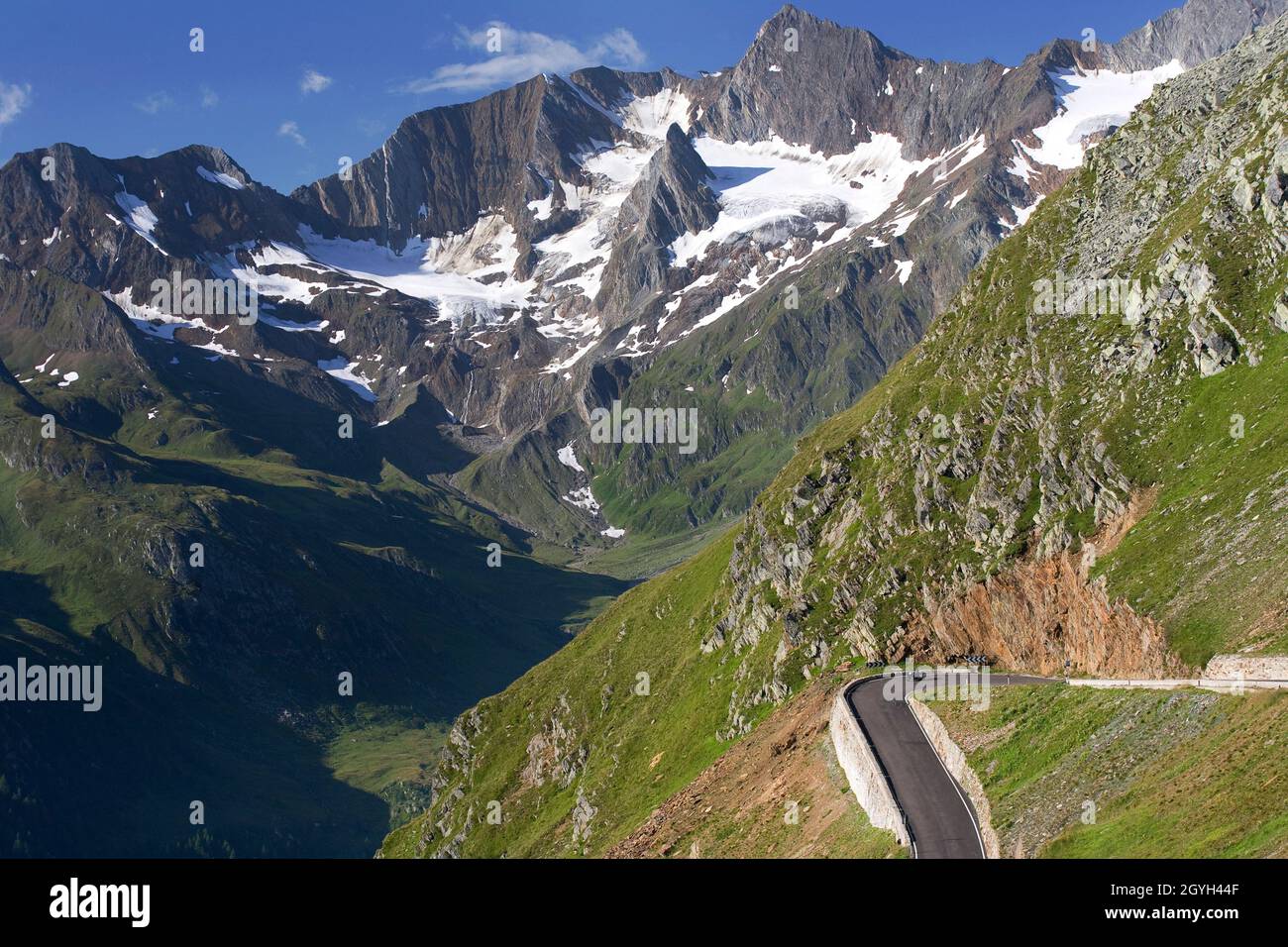 Mountain landscape of South Tyrol, Italy Stock Photo - Alamy