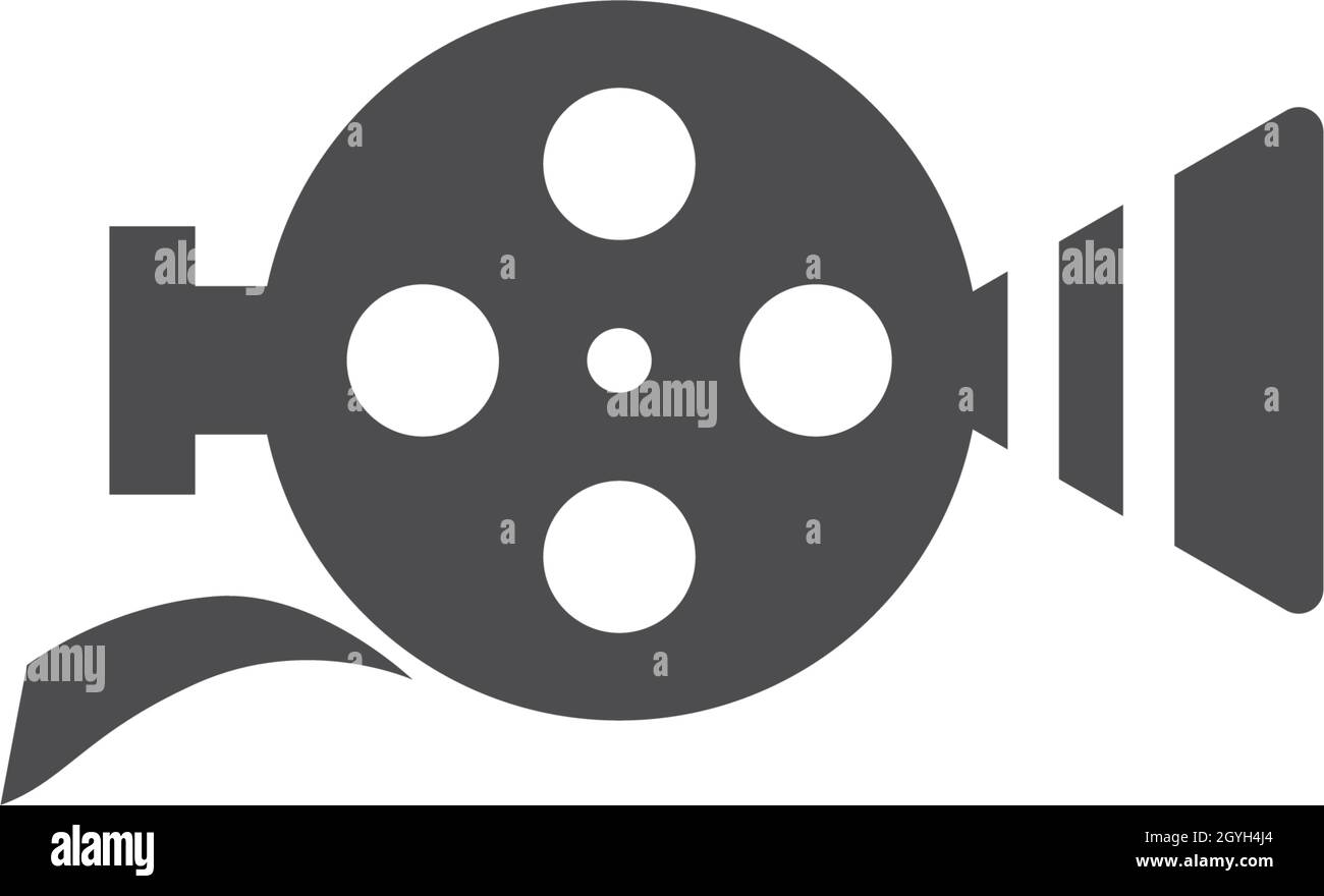 Movie Logo Template vector Stock Vector Image & Art - Alamy