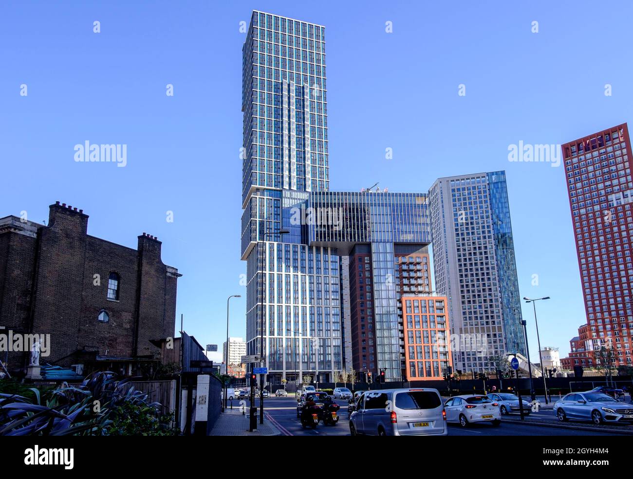 Vauxhall, Nine Elms development, London, UK Stock Photo - Alamy
