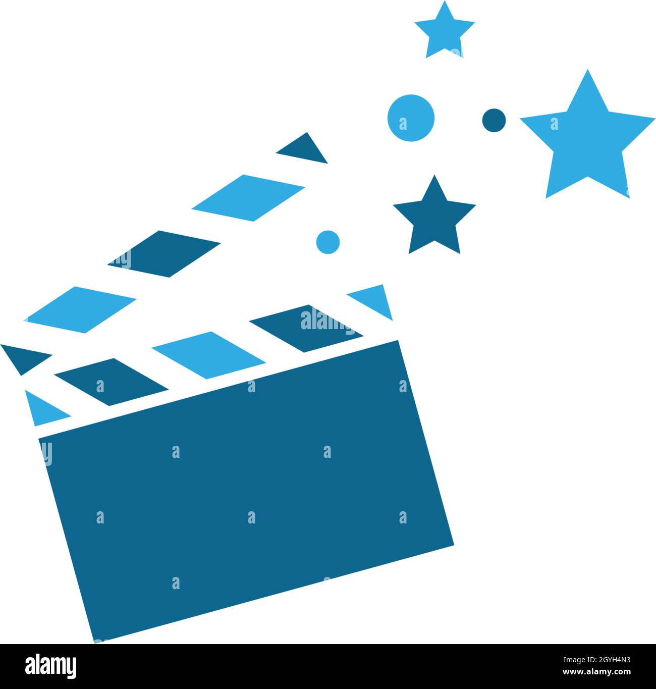 Movie Logo Template vector Stock Vector Image & Art - Alamy