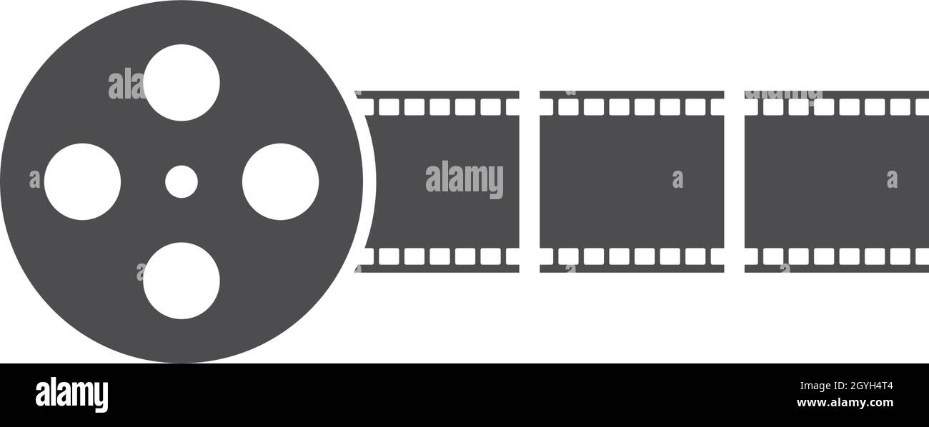 Movie Logo Template vector Stock Vector Image & Art - Alamy