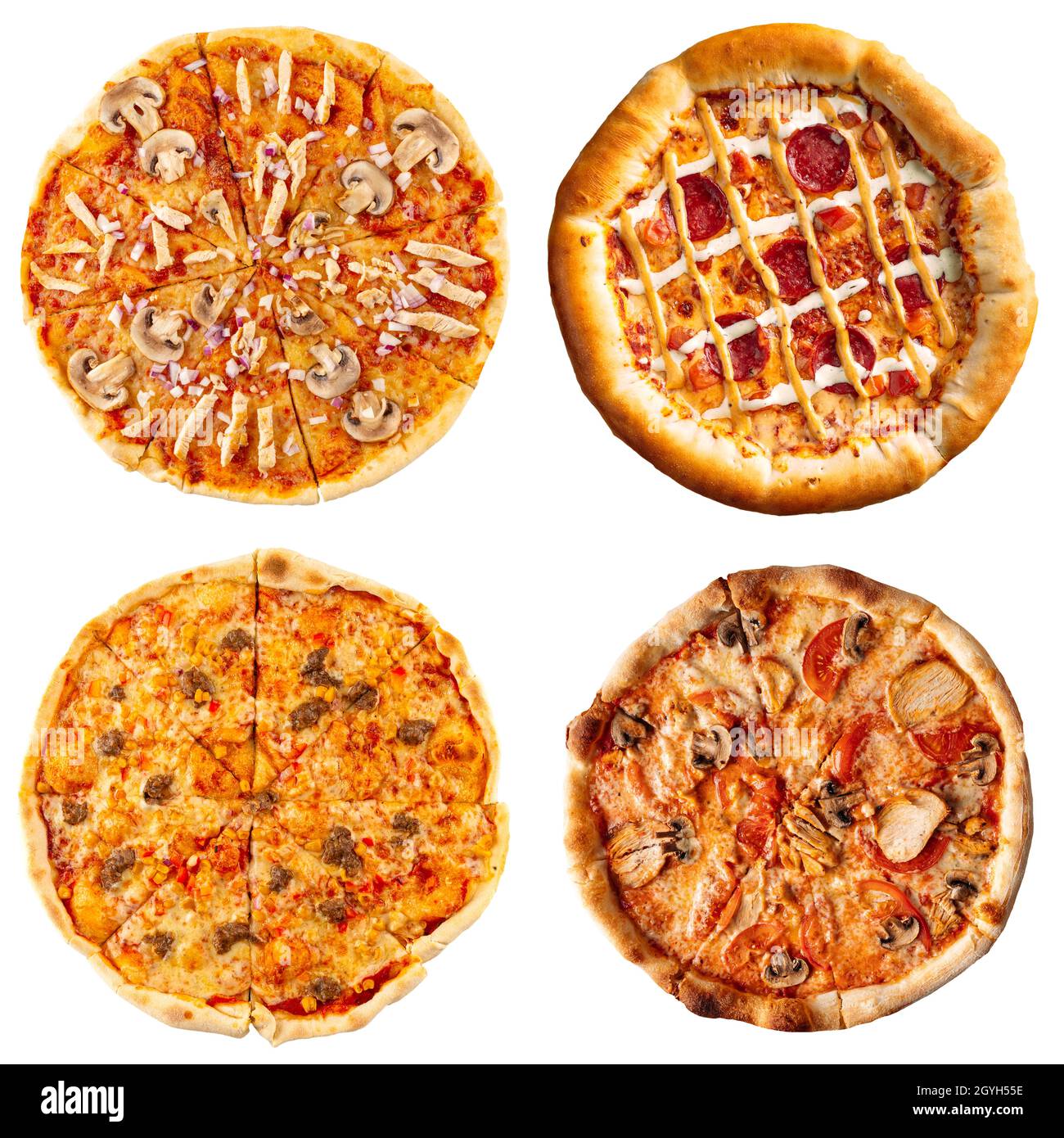 Set different fast food hi-res stock photography and images - Alamy