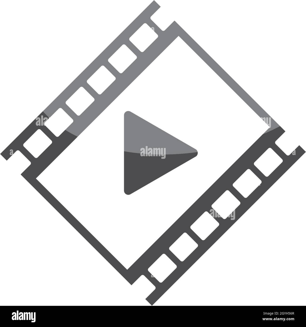 Movie Logo Template vector Stock Vector Image & Art - Alamy