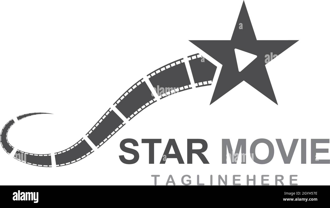 Movie Logo Template vector Stock Vector Image & Art - Alamy