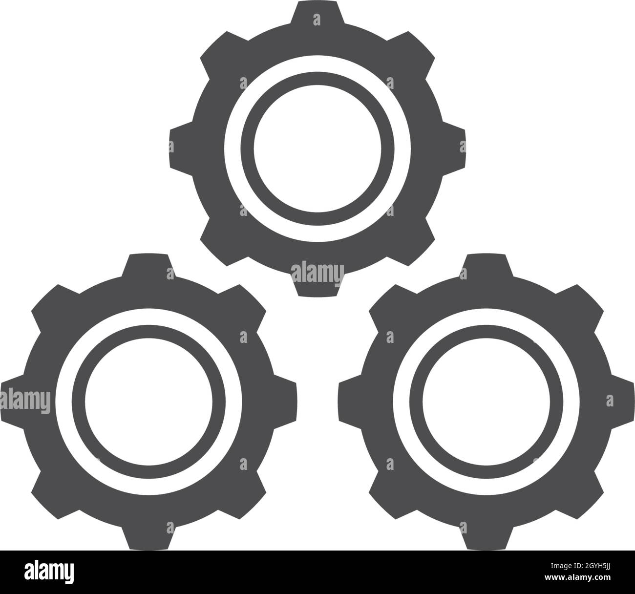 Gear Logo Template vector Stock Vector Image & Art - Alamy