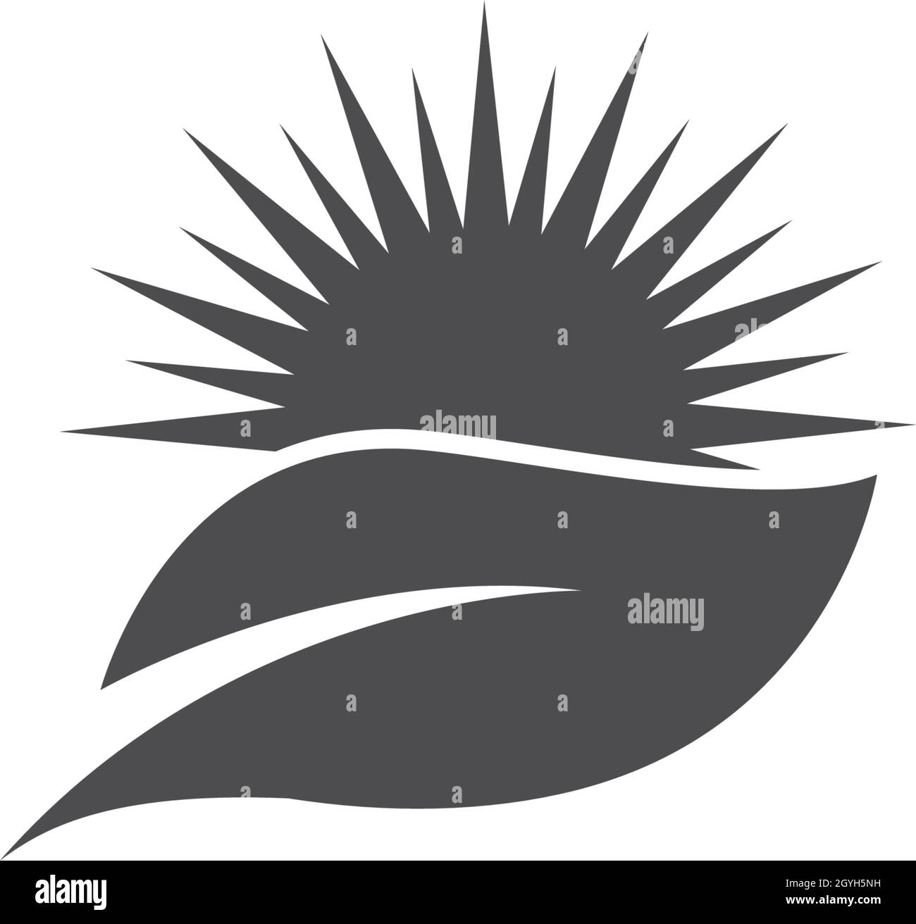 Leaf logo vector template Stock Vector Image & Art - Alamy