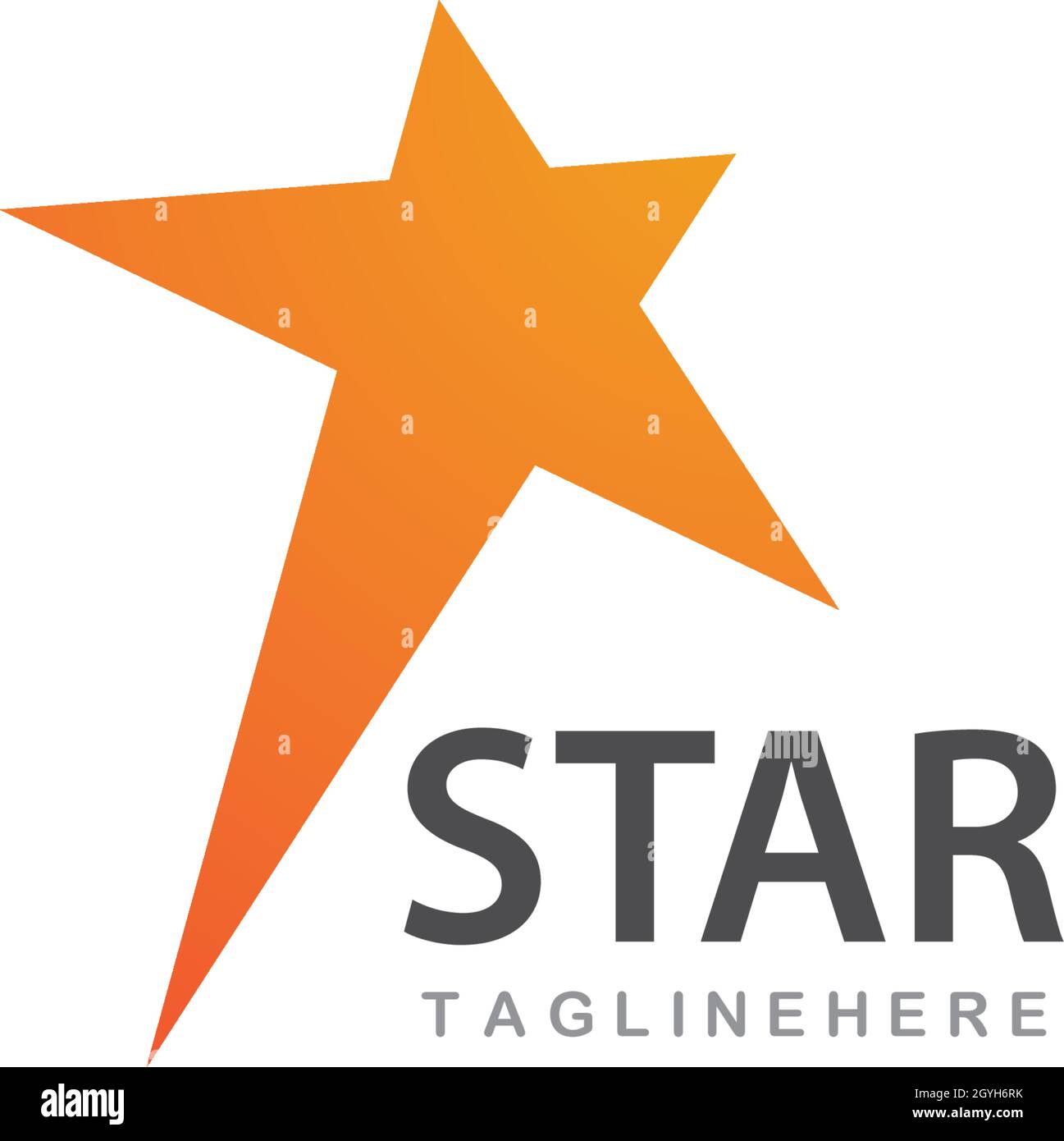 Star Logo Template vector Stock Vector Image & Art - Alamy