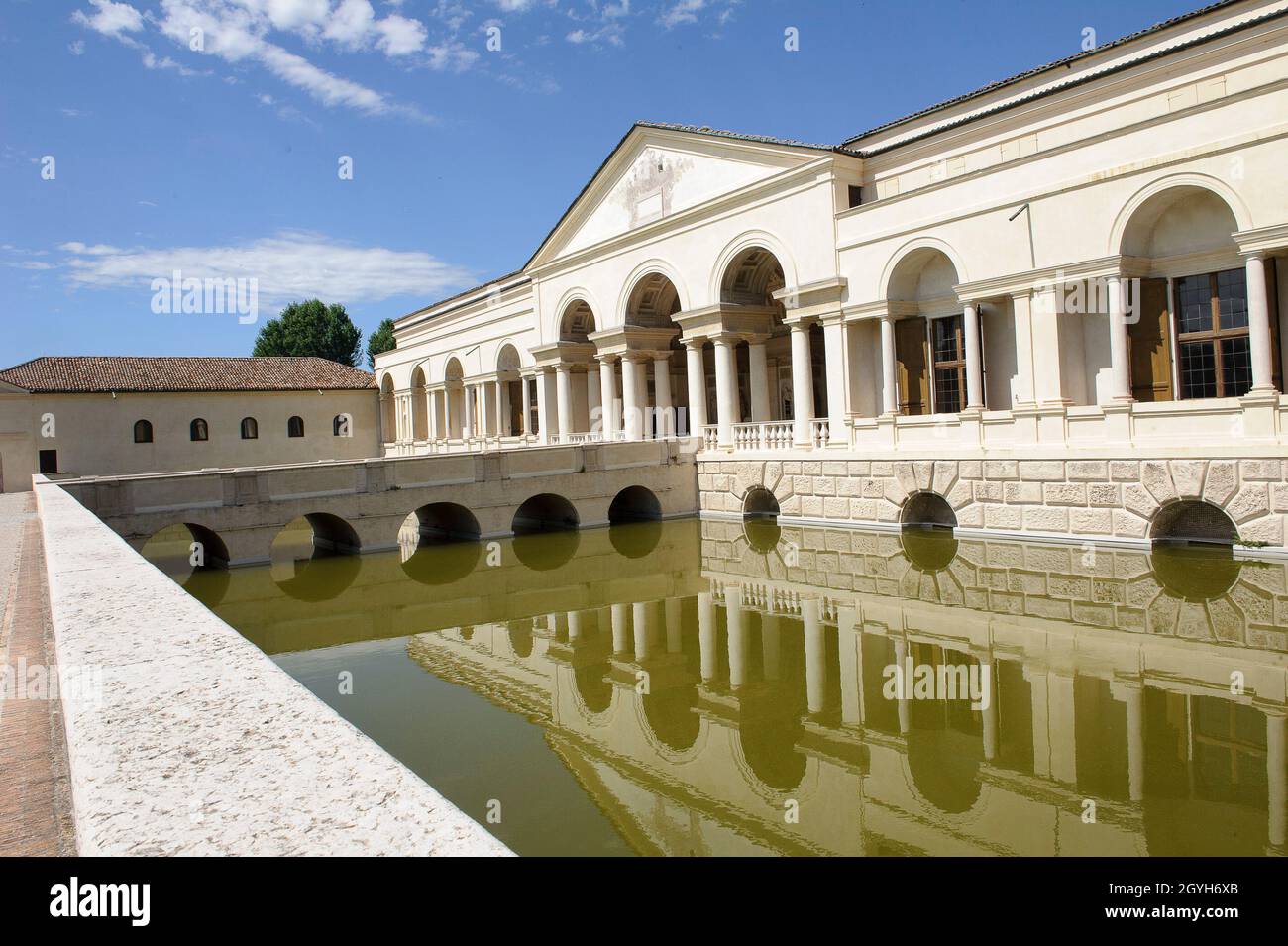 Europe, Italy, Lombardy, Palazzo Te built in 1525 in Mantua Stock Photo ...