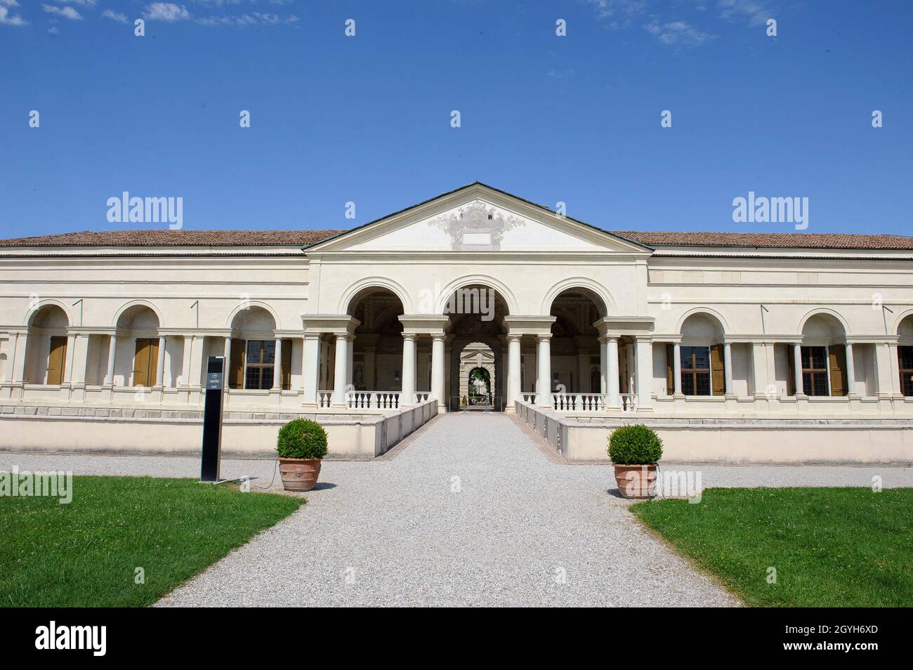 Europe, Italy, Lombardy, Palazzo Te built in 1525 in Mantua Stock Photo ...