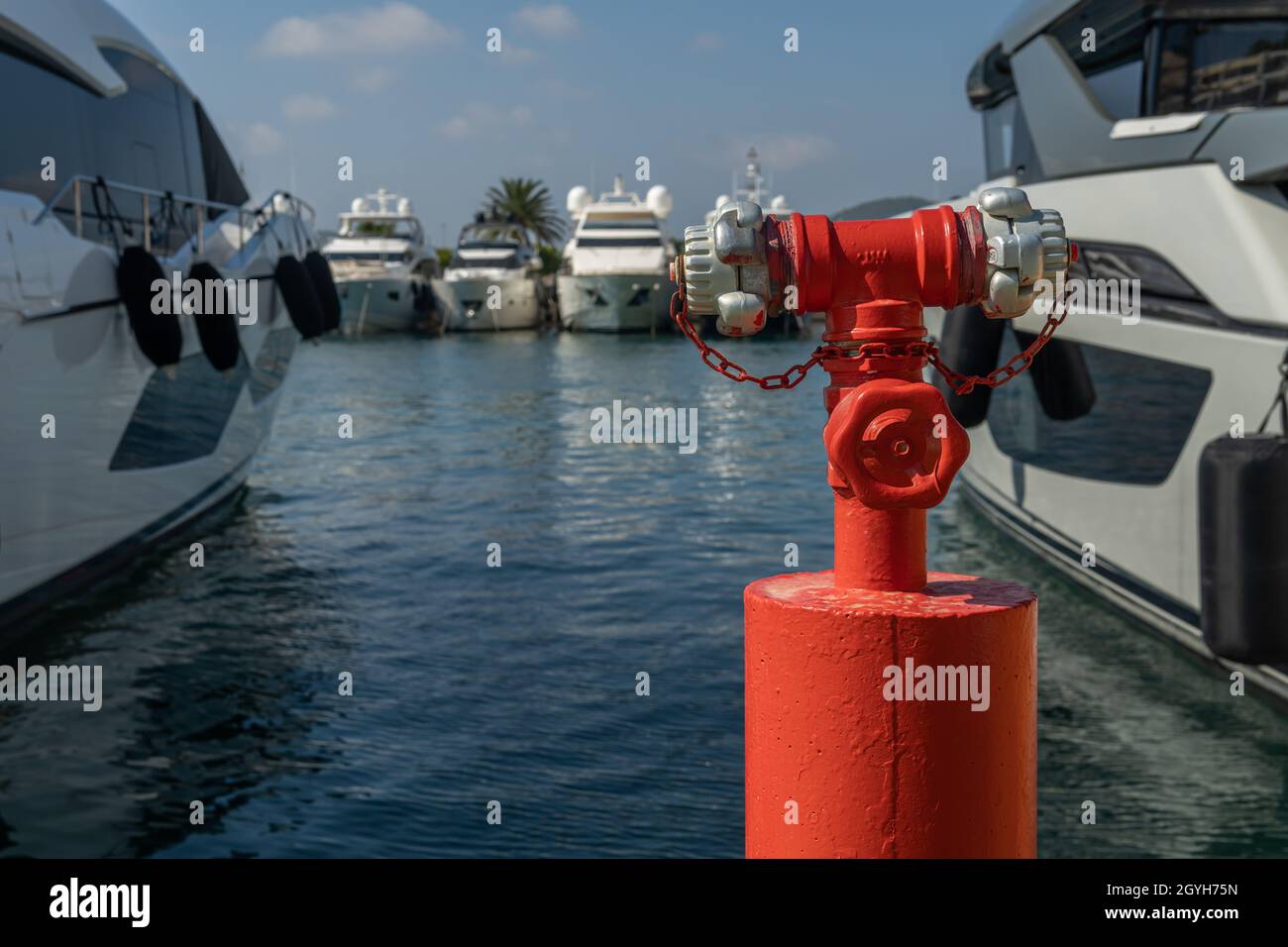Sea water fire hydrant hi-res stock photography and images - Alamy