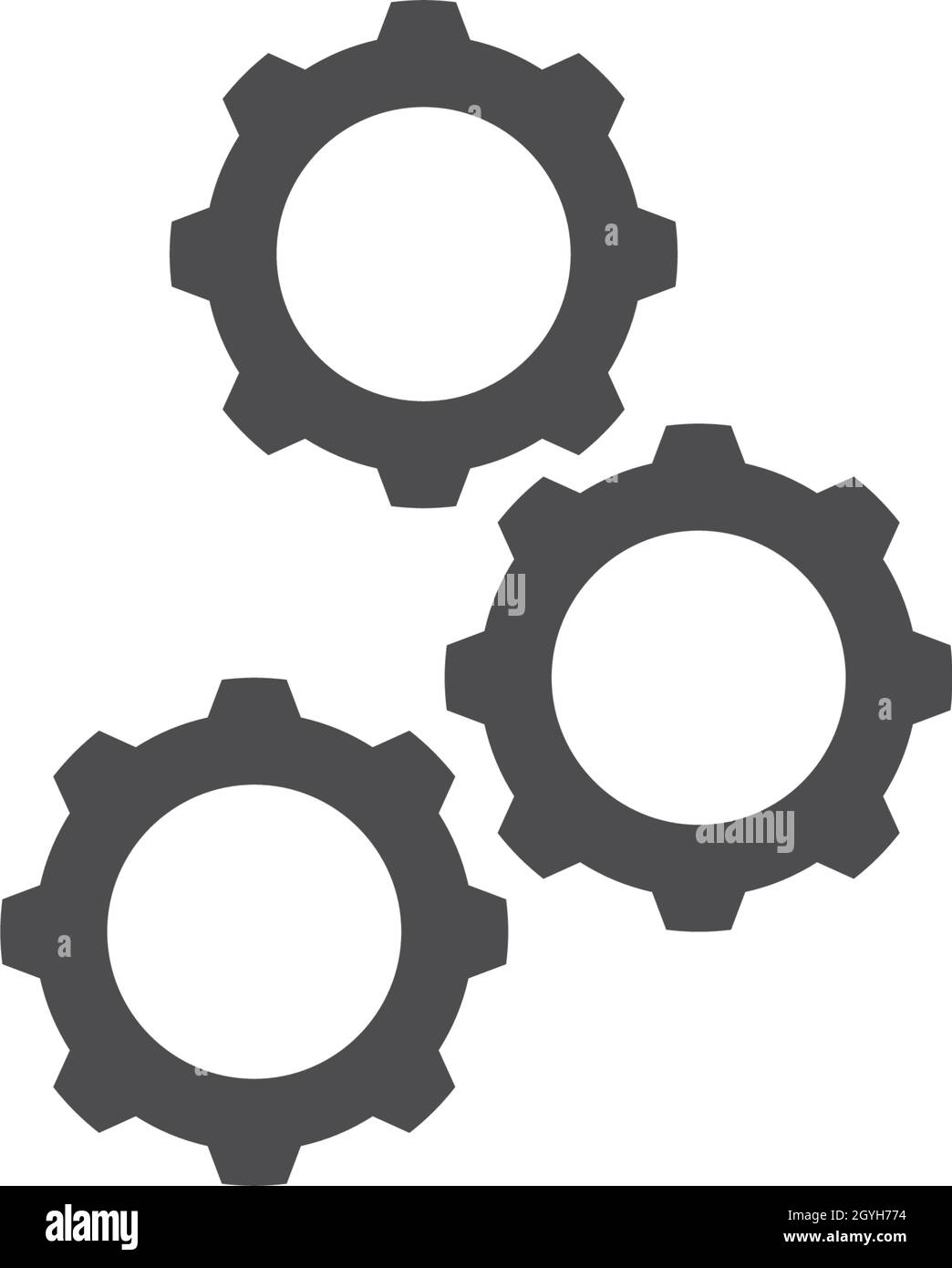 Gear Logo Template vector Stock Vector Image & Art - Alamy