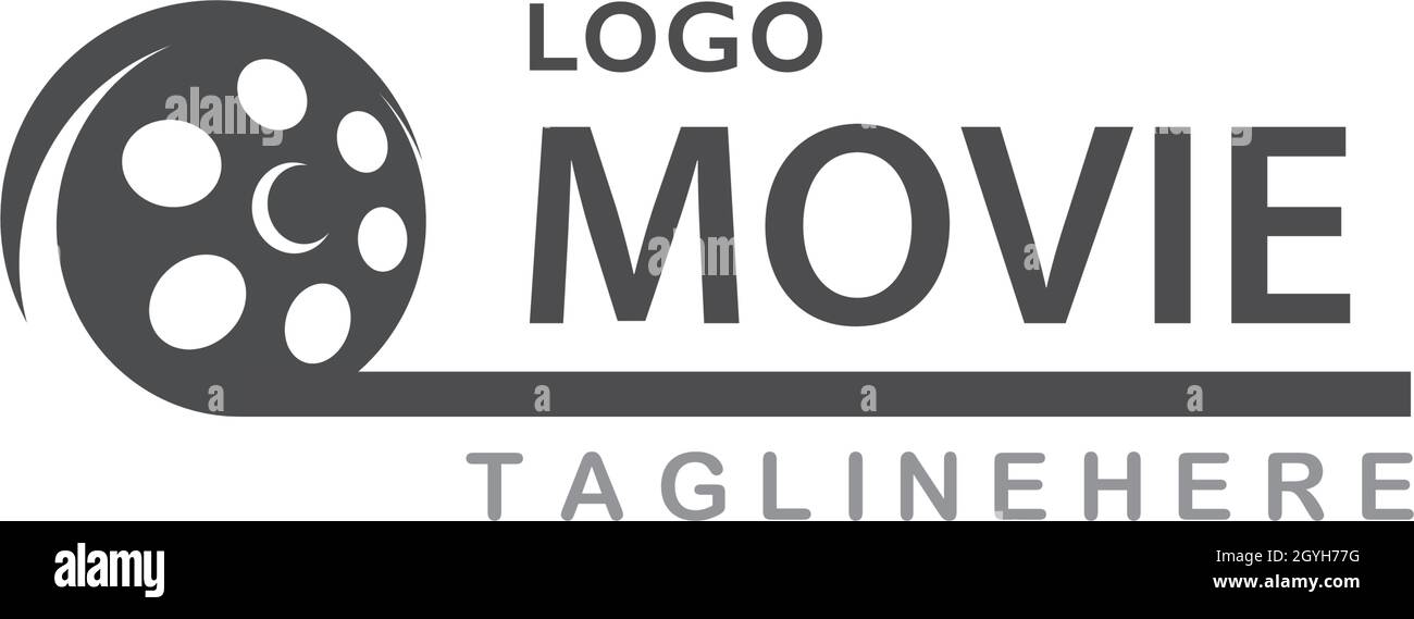 Movie logo vector template Stock Vector Image & Art - Alamy
